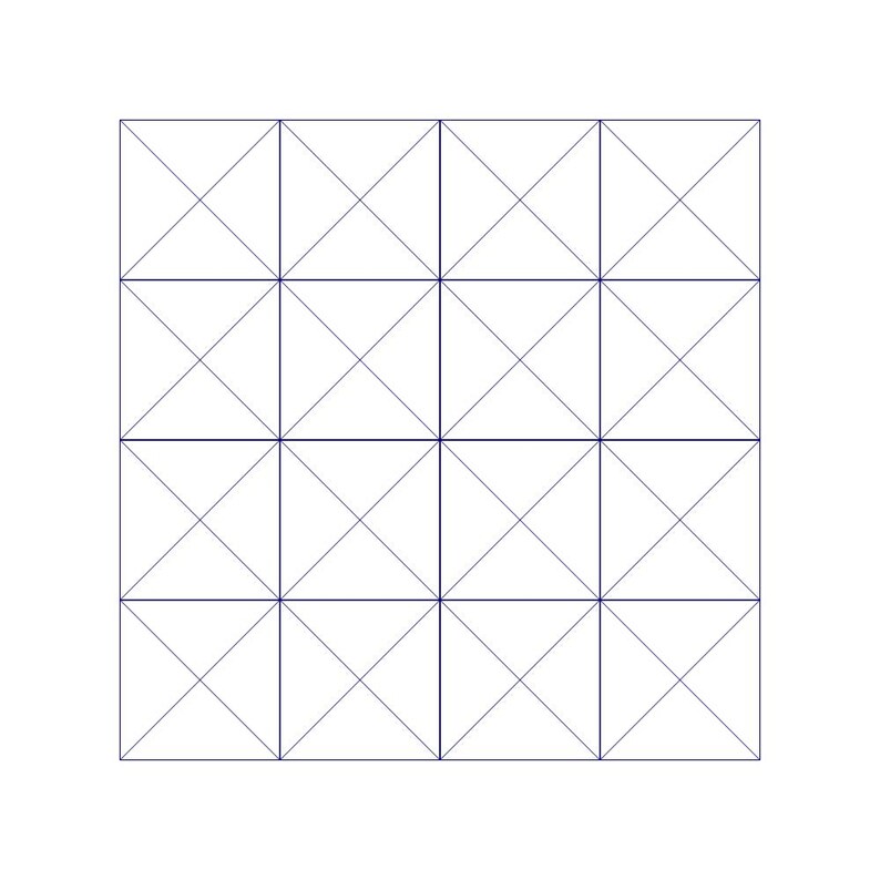 Quilter's Graph Paper Templates • PDF | PNG | SVG • Printable Quilt ...