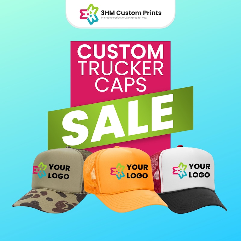 Custom Trucker Hat - Etsy