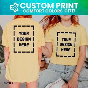 Custom Shirt, Personalized Shirts, Custom Text Logo Photo Design Tshirt ...