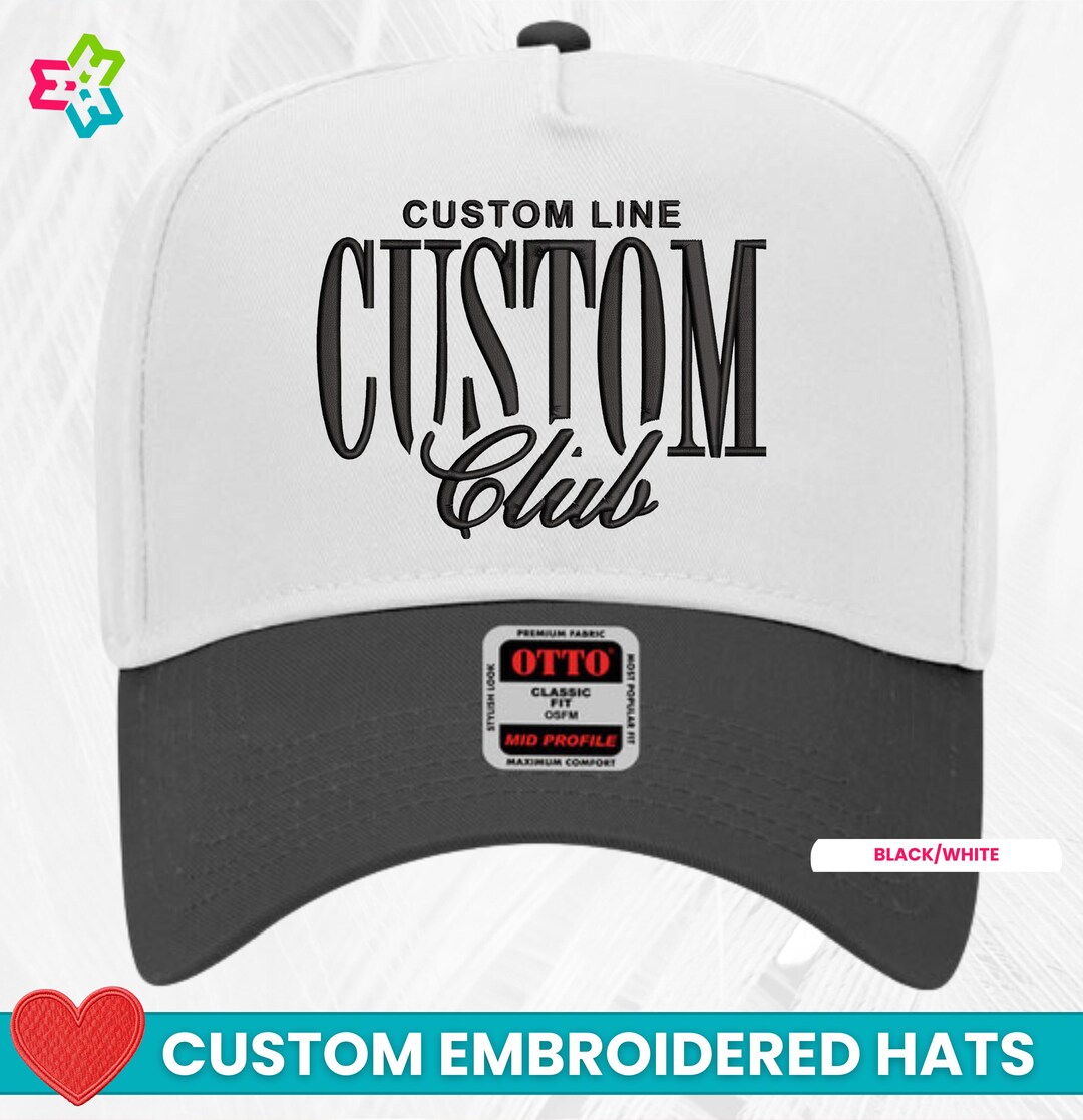 Custom Social Club Embroidered Bachelorette Party Hat, Custom OTTO ...