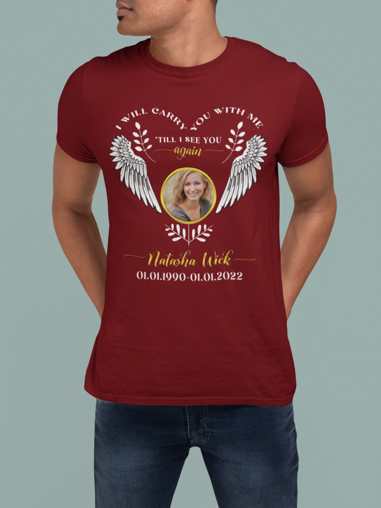 In Loving Memory Shirt, RIP Shirt, Memorial Shirt, Funeral Shirt ...