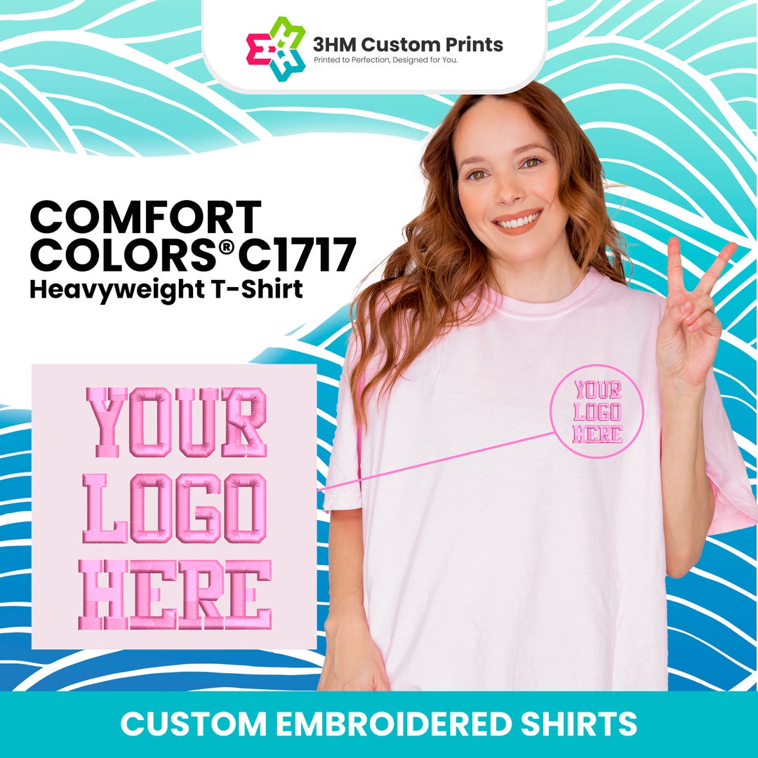 Custom Embroidered Shirt, Personalized Embroidery Shirts, Custom Text ...