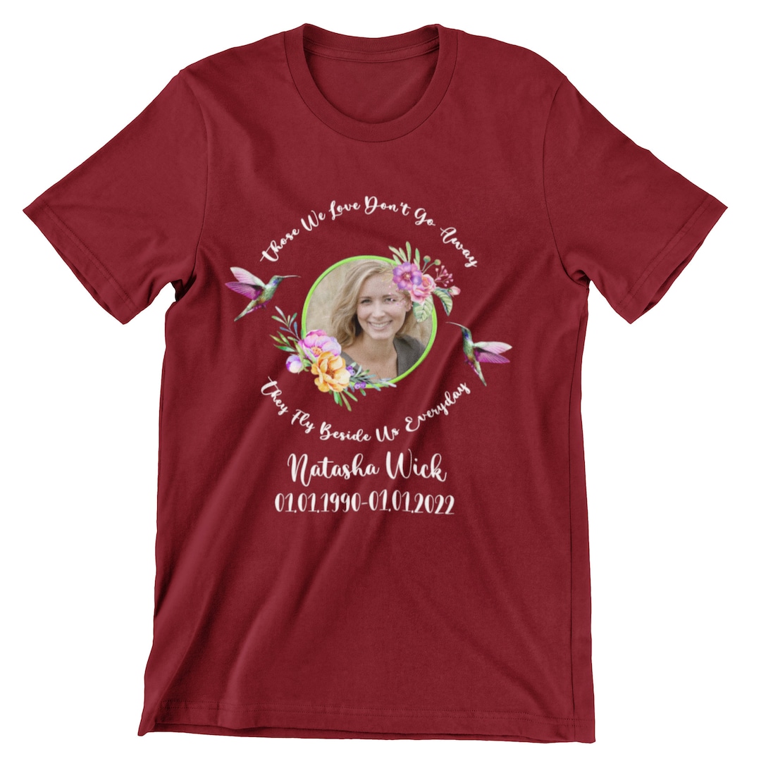 Customized Memorial T-shirt, Personalized Memorial Shirt, Memorial ...