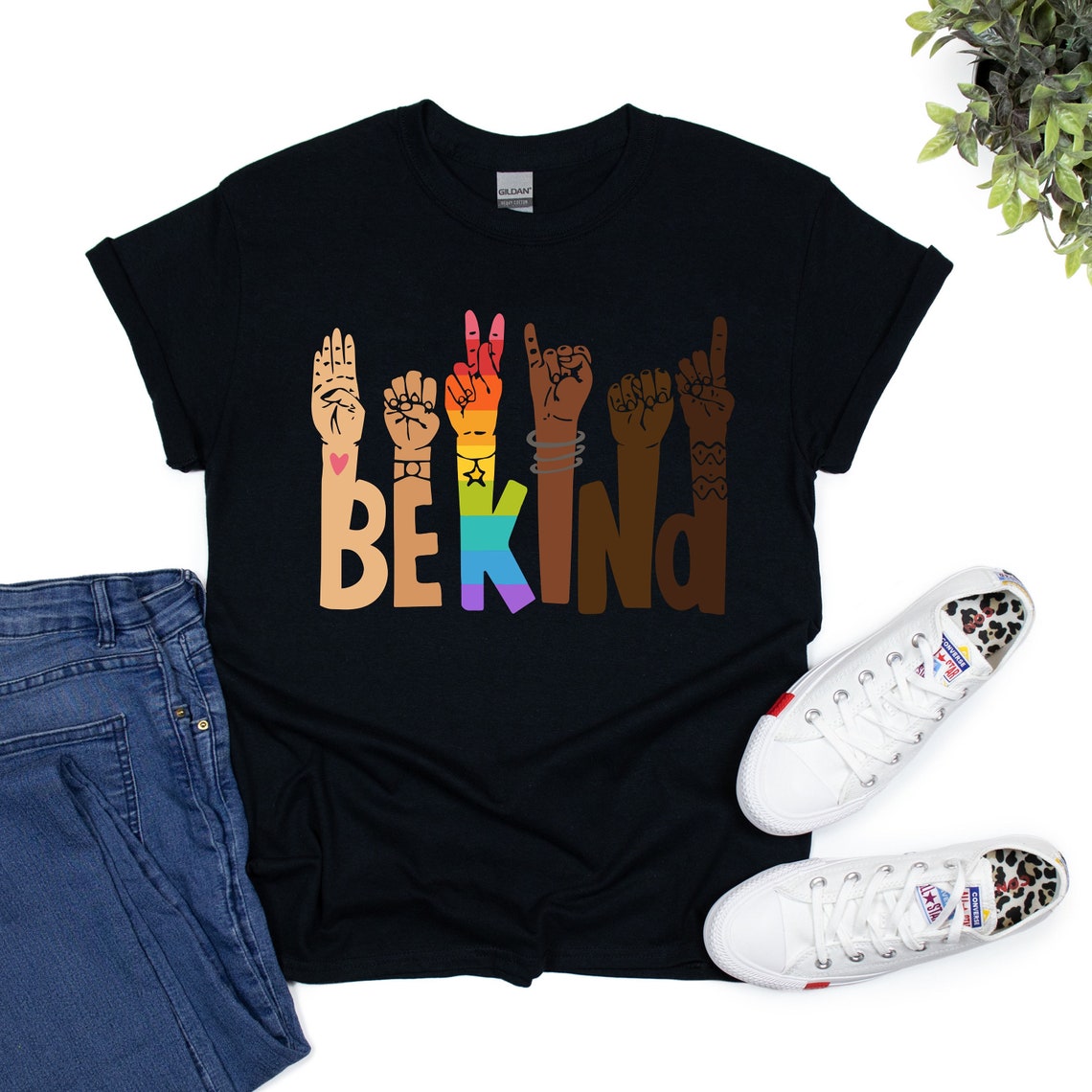 Be Kind Tshirt Be kind Shirt Be kind T-shirt Tshirt Gift | Etsy