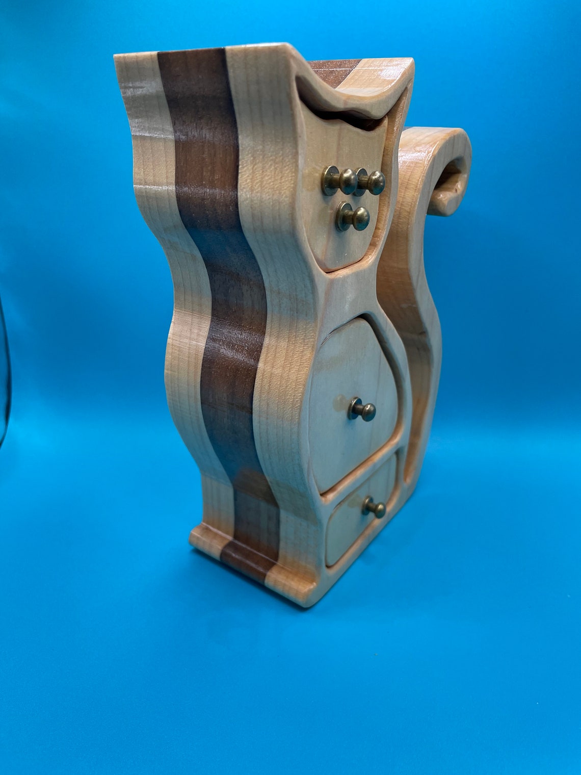 Cat, Jewelry Box, Ring Box, Trinket Box, Handcrafted, Whatnot Display ...