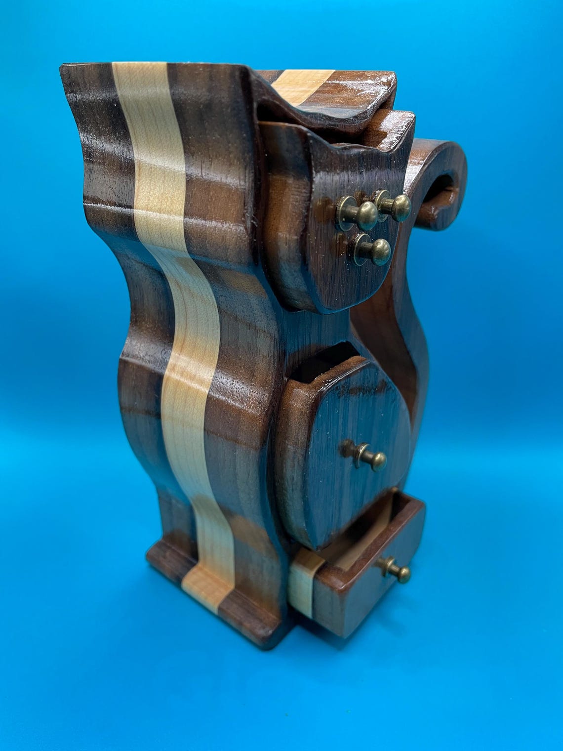 Cat, Jewelry Box, Ring Box, Trinket Box, Handcrafted, Whatnot Display ...