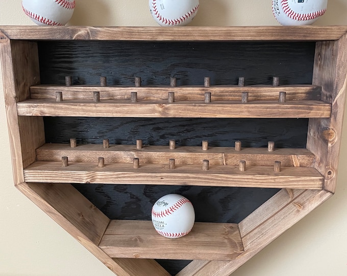 Baseball Ring Holder, Sports Ring Display, Baseball Ring Holder Home ...