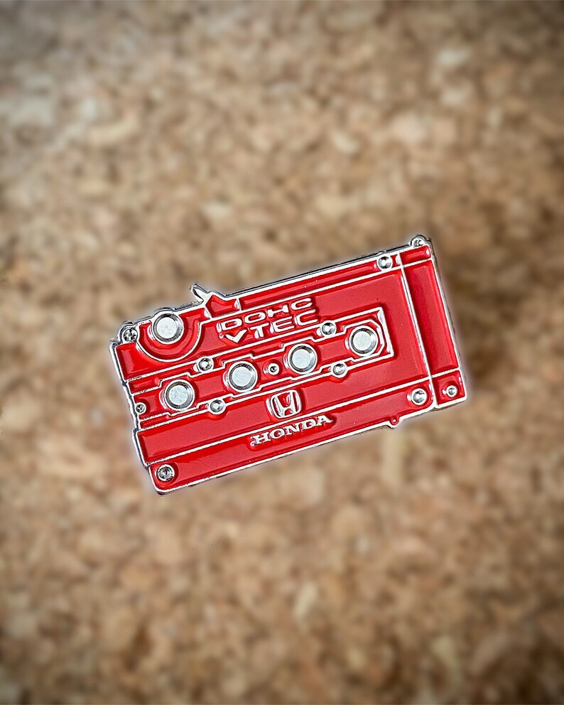 JDM Honda B Series Valve Cover Enamel Pin - Etsy