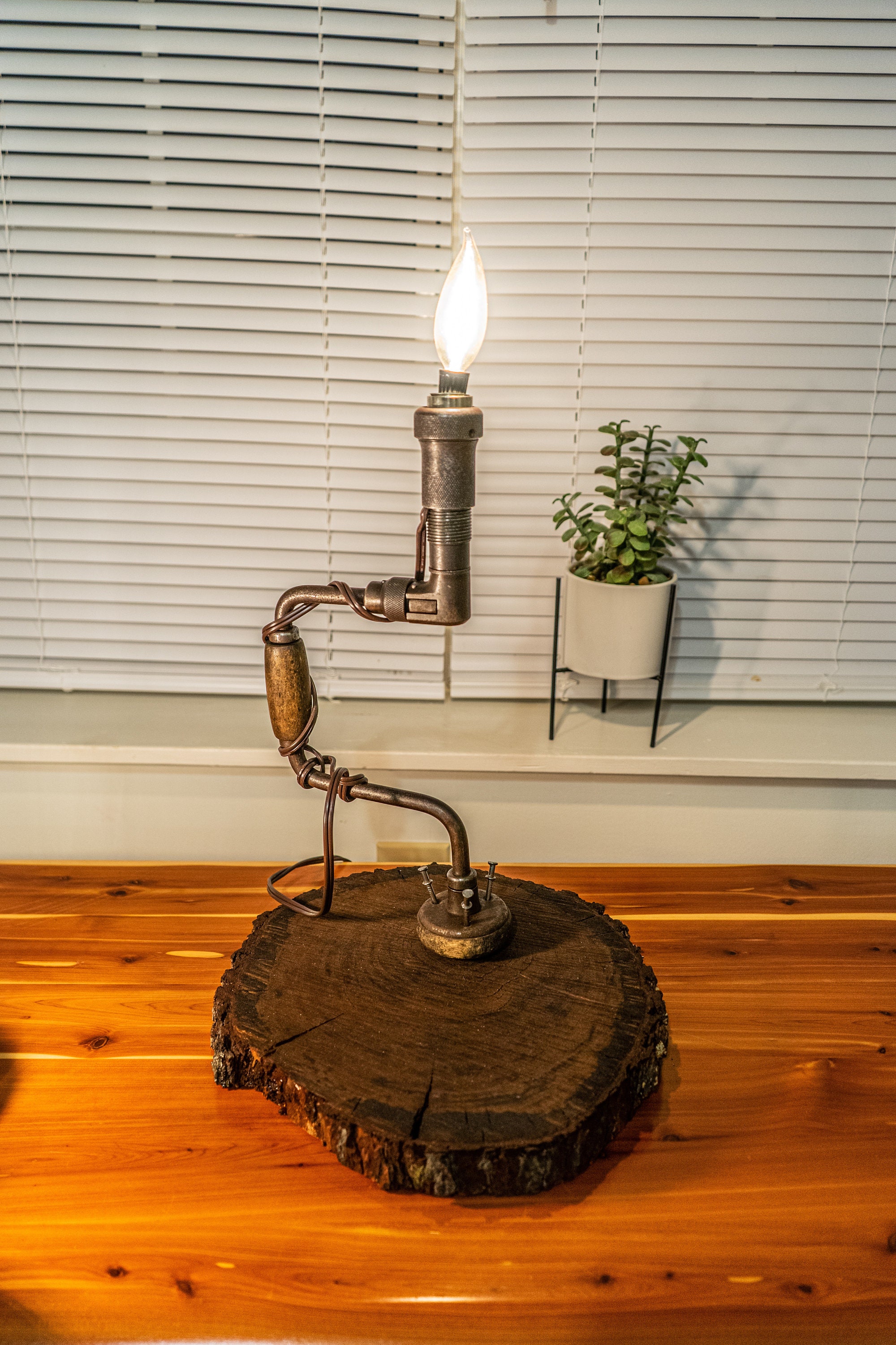 Glass Drill Bit Lamp at Andrew Briones blog