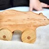 Wooden Balance Toy Wooden Pyramid Game Natural Educational Gift for ...