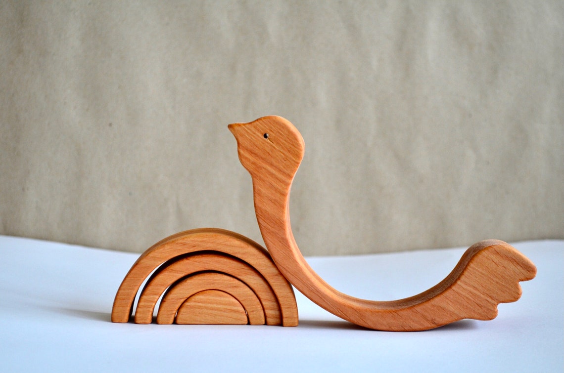Wooden Balance Bird Toddler Toy Personalized Educational Arch - Etsy