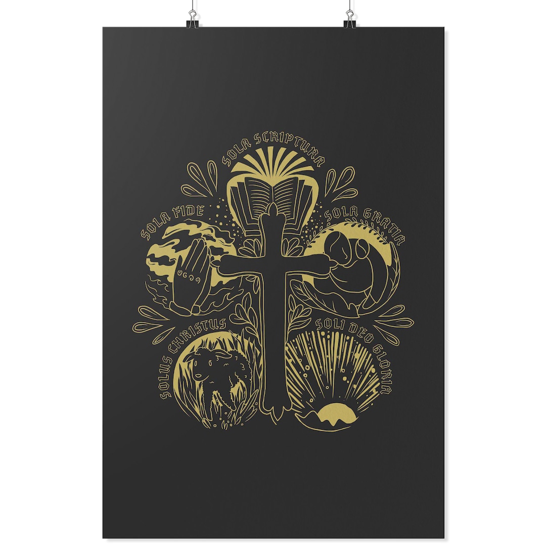 5 Solas (wall Poster) - Etsy