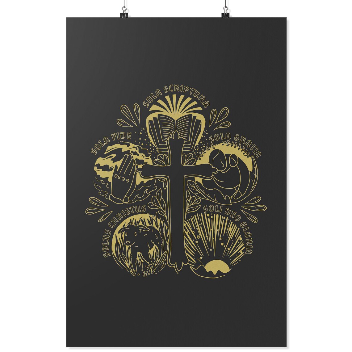 5 Solas (wall Poster) - Etsy