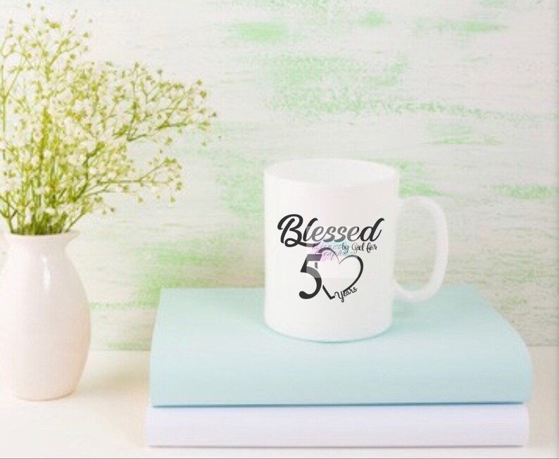 Digital File blessed by God for 50 Years - Etsy