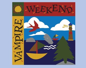 Vampire Weekend Poster - Etsy