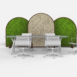 Modular Double-sided Partition Screens on Casters - Etsy UK