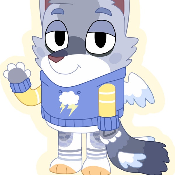 Bluey Fursuit - Etsy