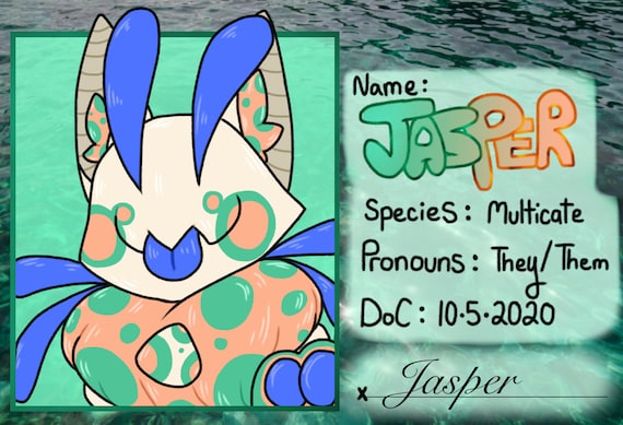 Custom ID Furry Badge - Etsy