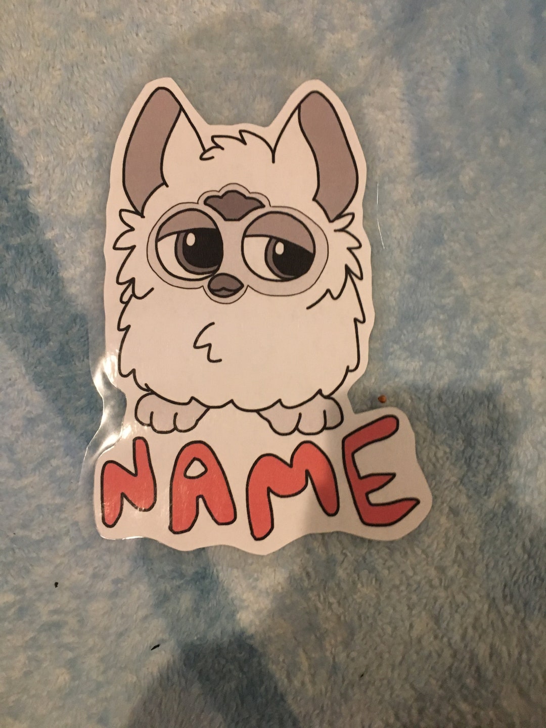 Custom Fursona Furby Badge - Etsy