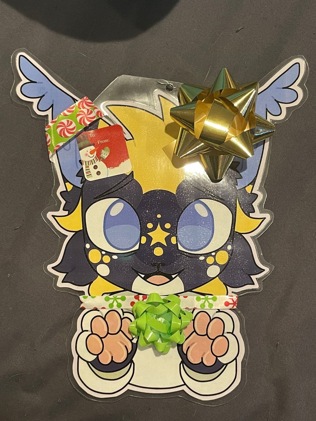 Custom Decorated! Fursona Badge - Etsy
