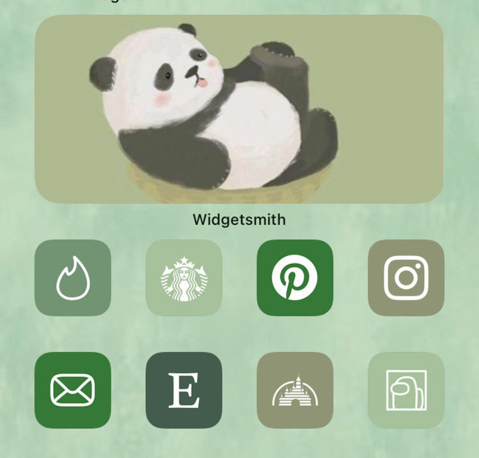 1000 iOS14 GREEN NATURE App Icons Nature Aesthetic iOS | Etsy