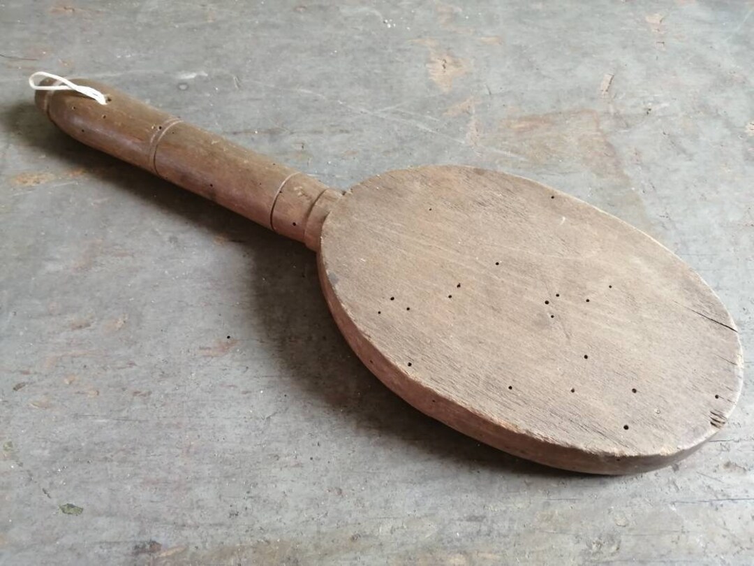Vintage French Rustic Wooden Primitive Oval Dairy or Laundry Paddle - Etsy