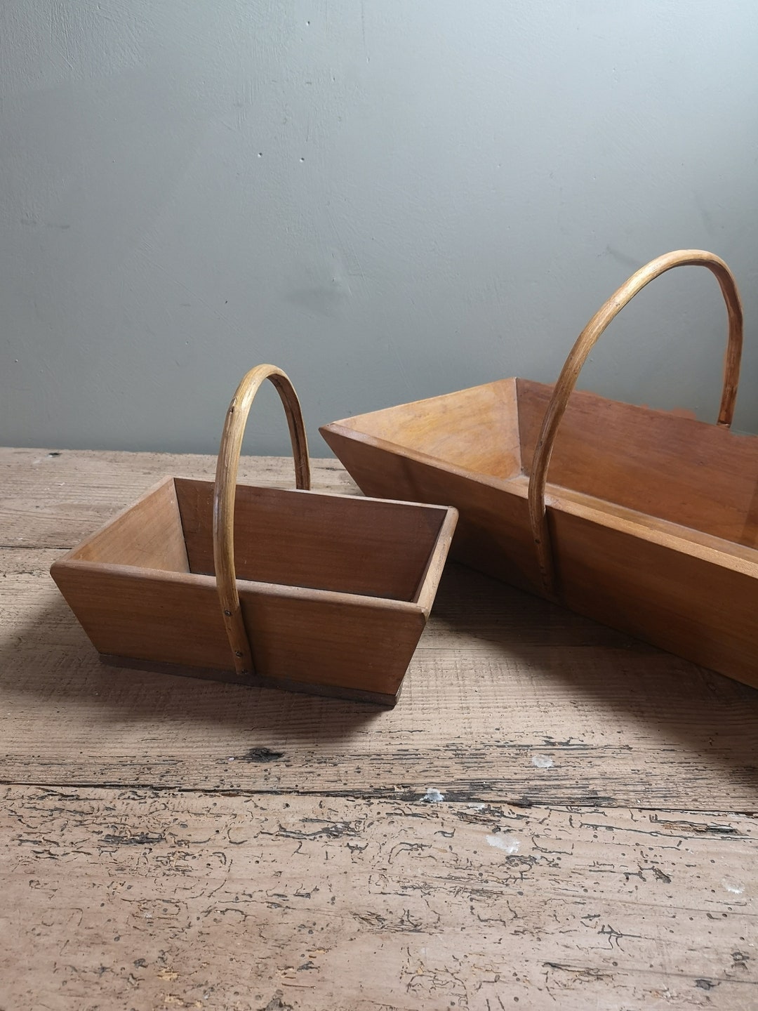 Antique Style Vintage Miniature French Wooden Handmade Farmhouse ...