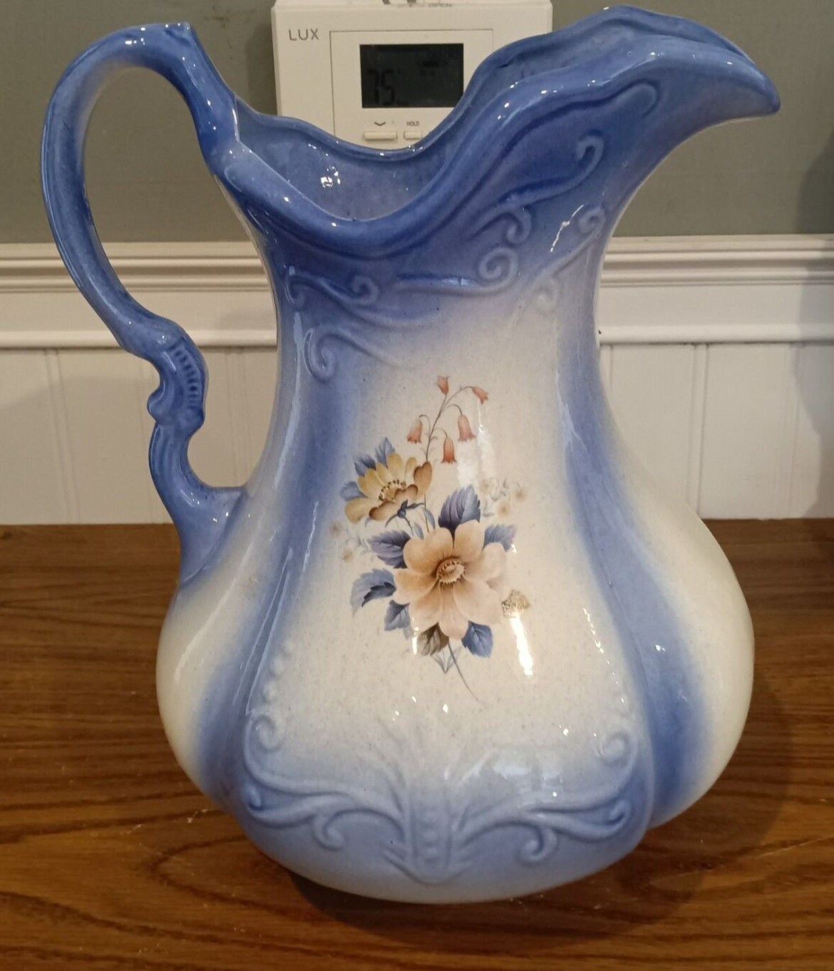 Ironstone Ceramics 1890 Pitcher Basin Bust