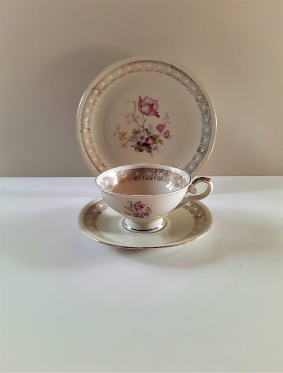 Home & Living Vintage-Johann Leftmann Vohenstraub-Bavaria-Teacup-Saucer ...