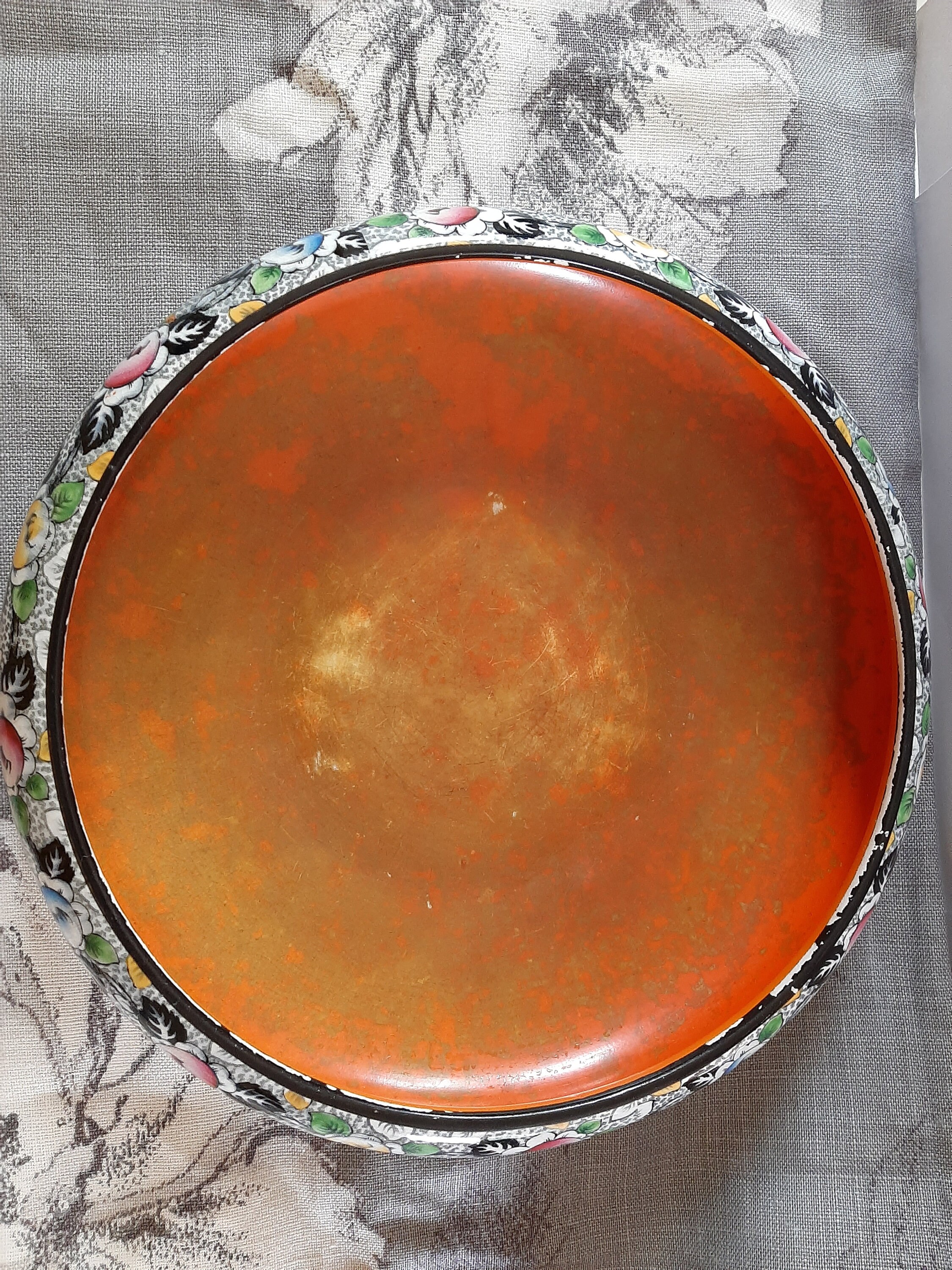 Antique Till & Sons Rosa Pottery Bowl, Gillson Ware Burslem Circa 1891 ...