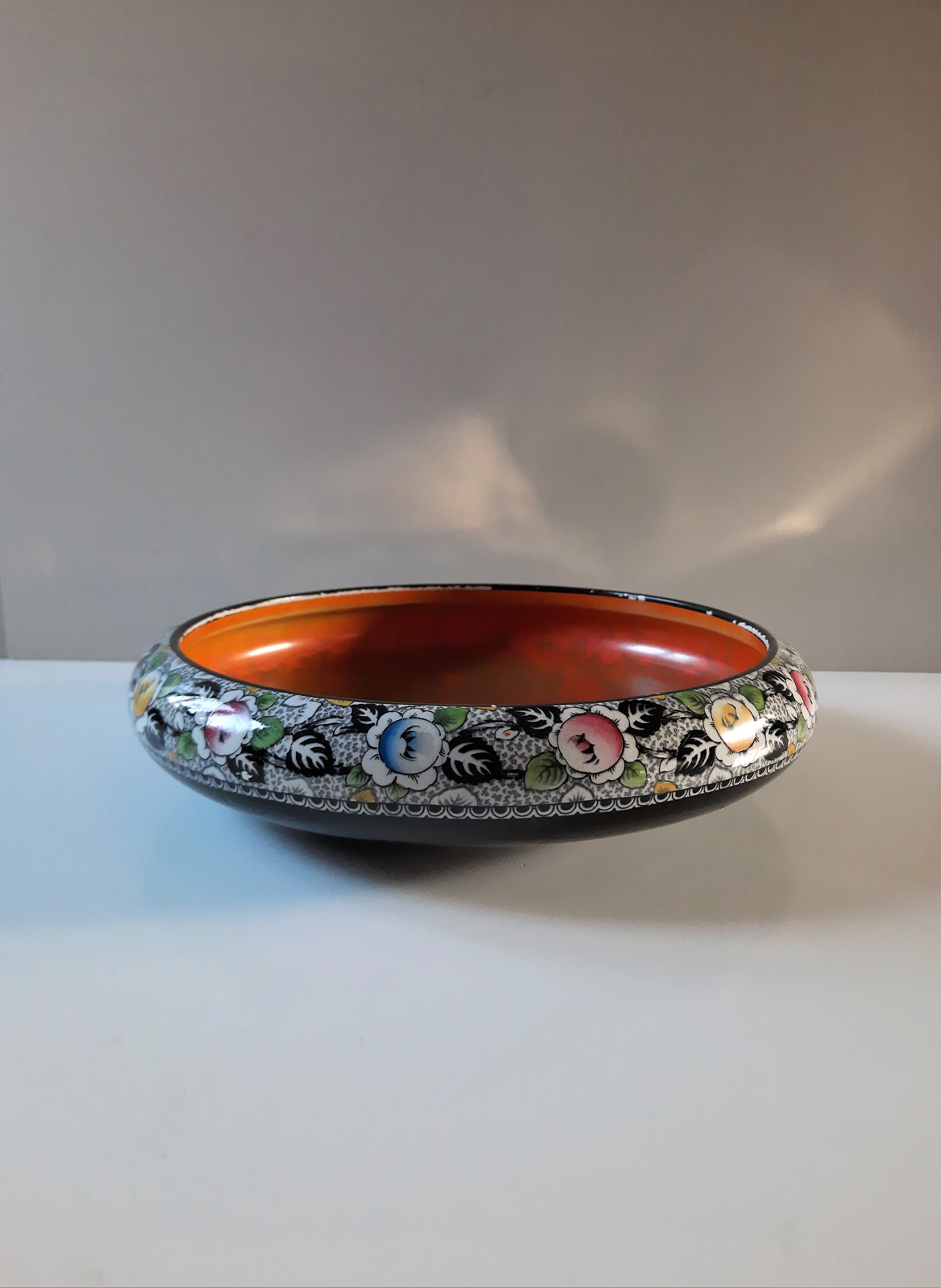 Antique Till & Sons Rosa Pottery Bowl, Gillson Ware Burslem Circa 1891 ...