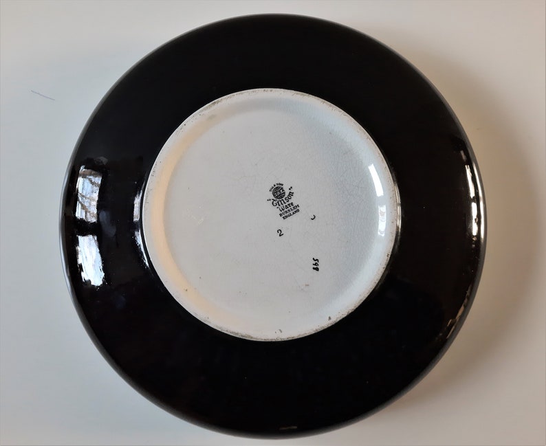 Antique Till & Sons Rosa Pottery Bowl, Gillson Ware Burslem Circa 1891 ...