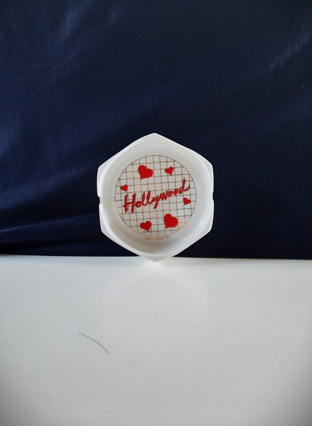 Fab Vintage 1986 Karol Western 'hollywood' Hexagonal Ash Tray, Barware ...