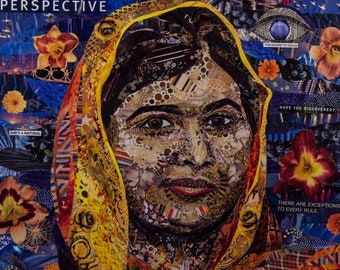 Malala Yousafzai Poster, I Am Malala, Feminist Artwork, Malala Print ...