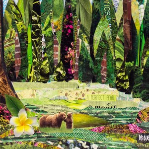 Sequoia National Park Fine Art Collage Print - Etsy