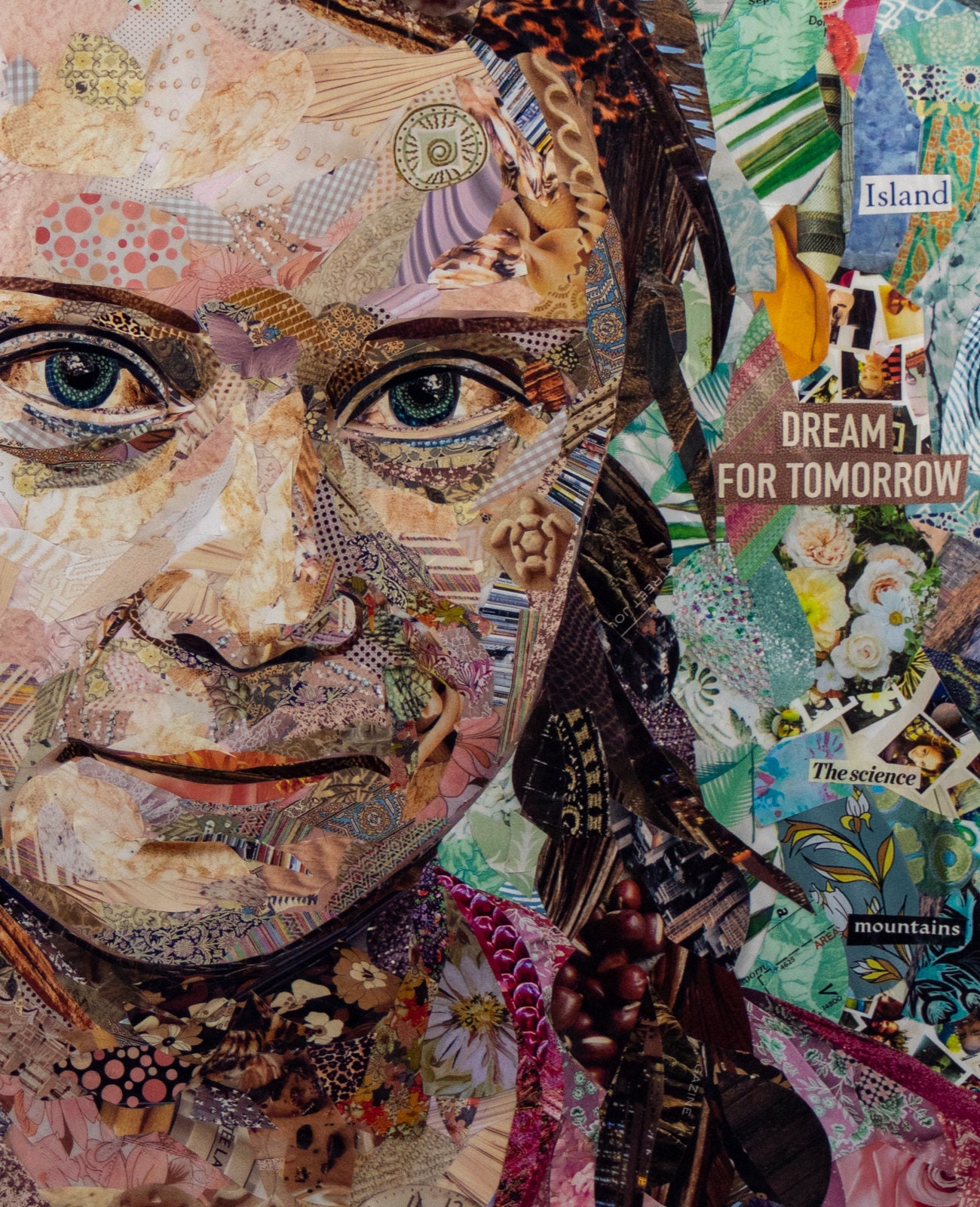 Greta Thunberg Fine Art Collage Print - Etsy