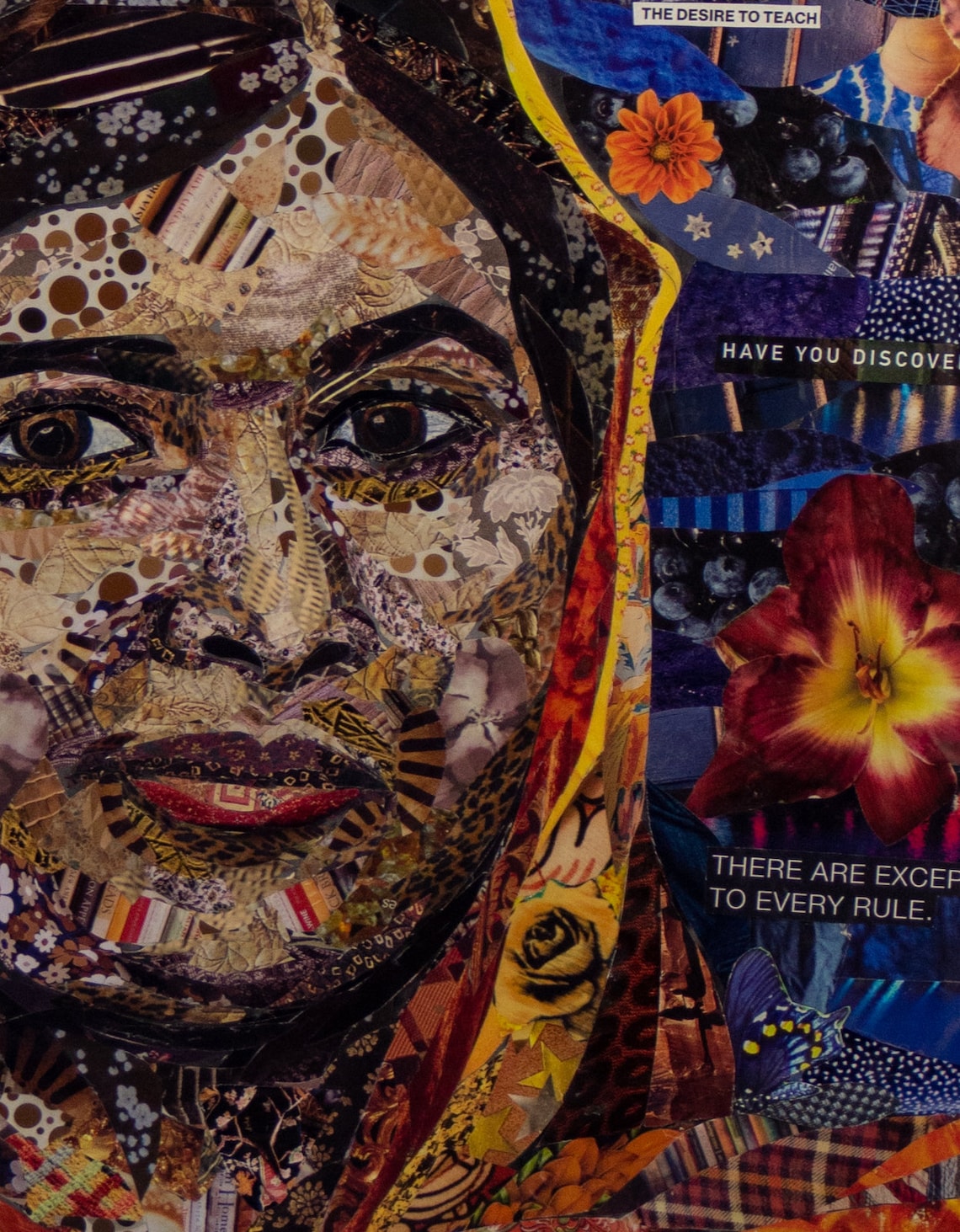 Malala Yousafzai Fine Art Collage - Etsy