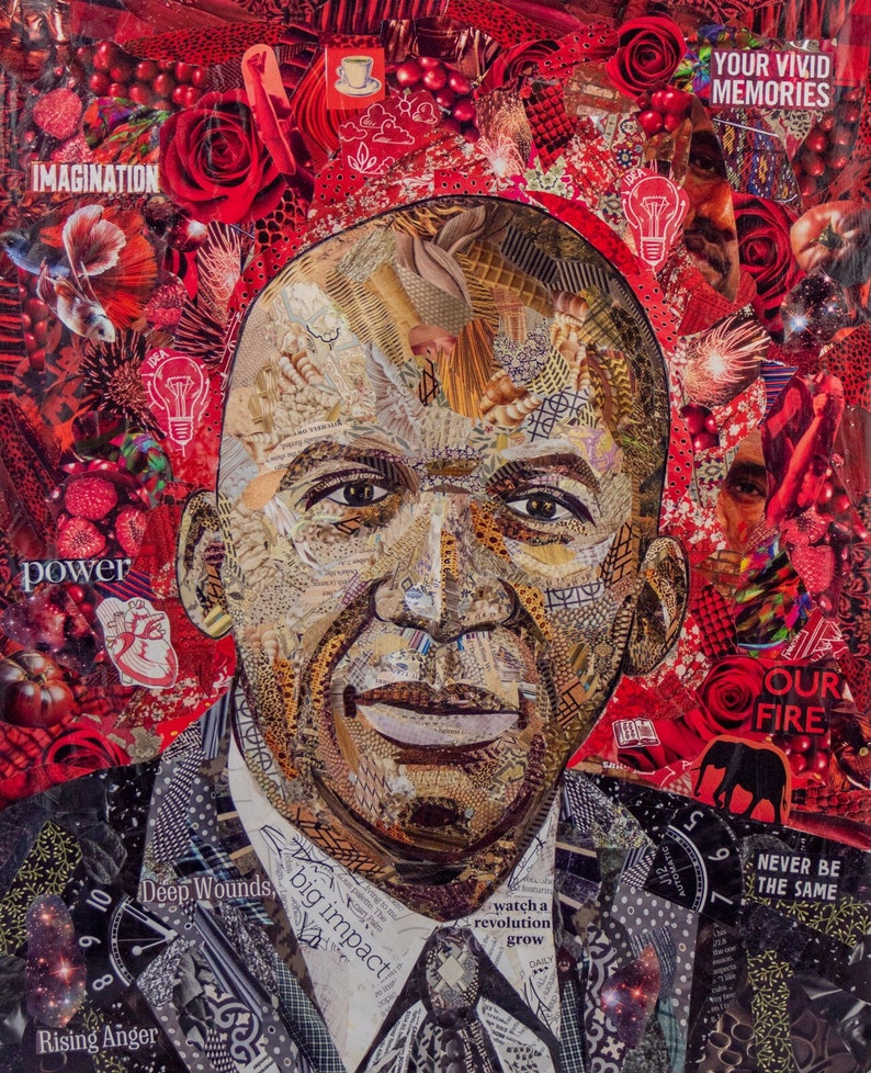 Bryan Stevenson Fine Art Collage Print - Etsy