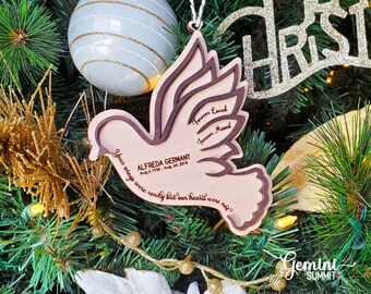 In Loving Memory Dove - Etsy