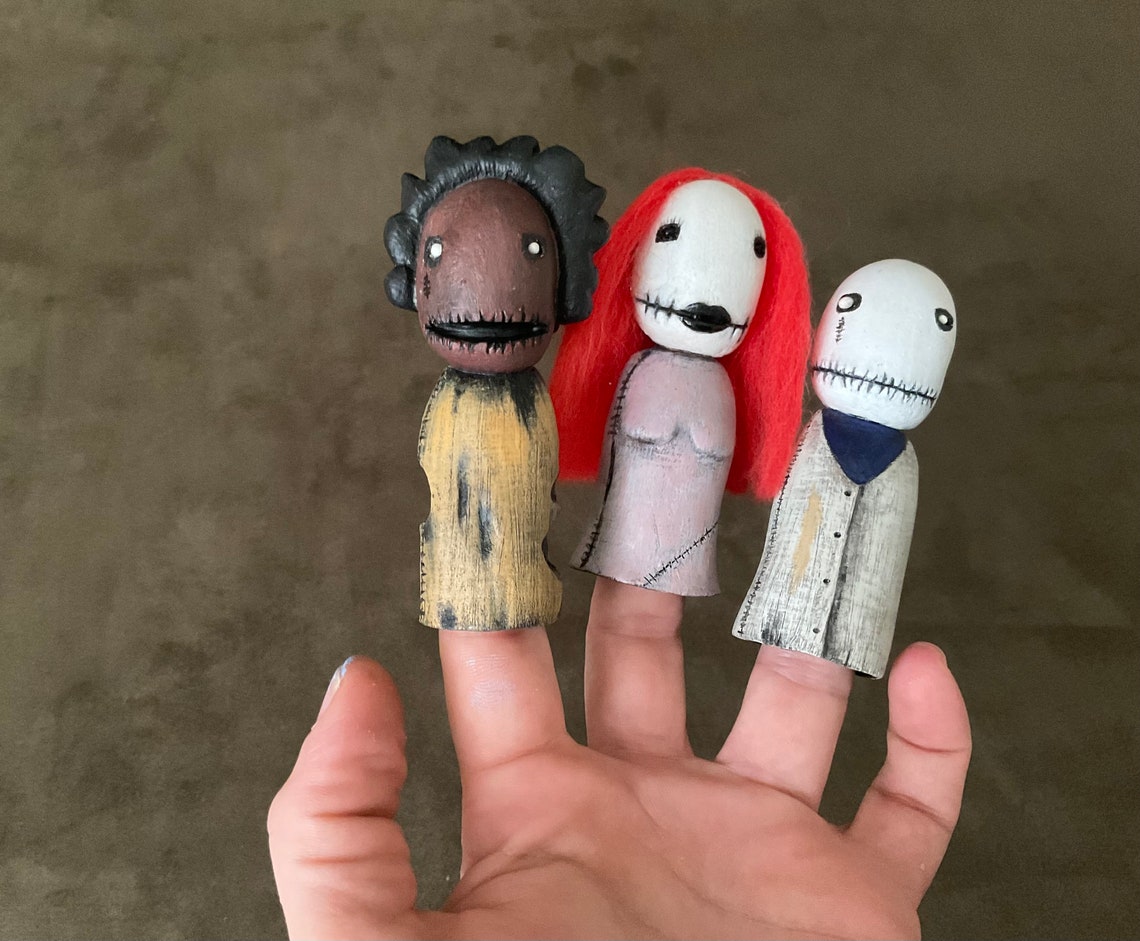 Salad Fingers the Finger Puppets Hubert Cumberdale Margory - Etsy