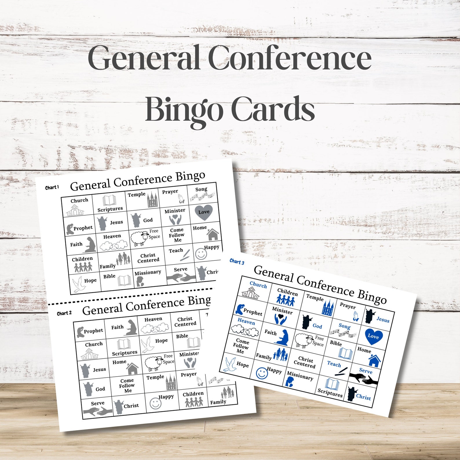2024 General Conference Bingo Game Fun and Engaging Activity for All ...