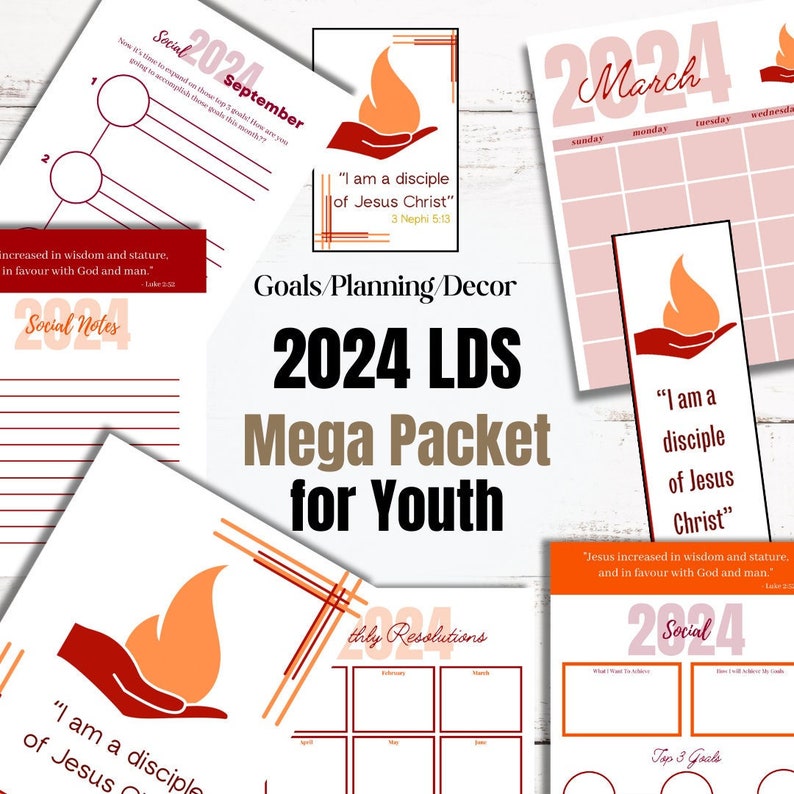 Youth Theme Mega Packet 2024: Ignite Motivation in Teens With - Etsy UK