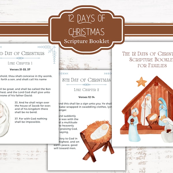 Christmas Scripture - Etsy