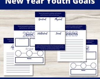 Lds Four Goals Printable - Etsy