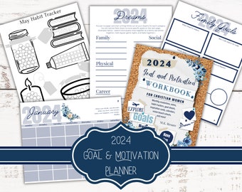 Supernote 2024 Goals and Habit Tracker - Etsy