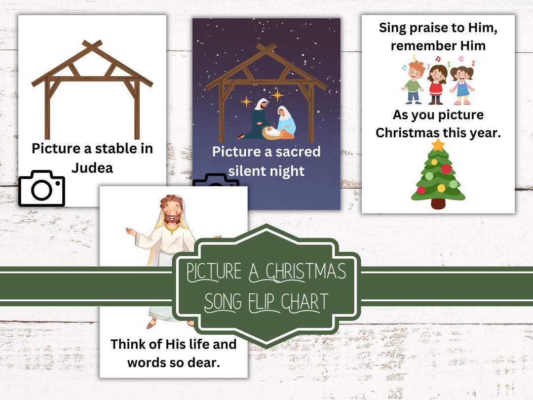 Primary Christmas Song Flip Chart - Festive Songs for Kids ...