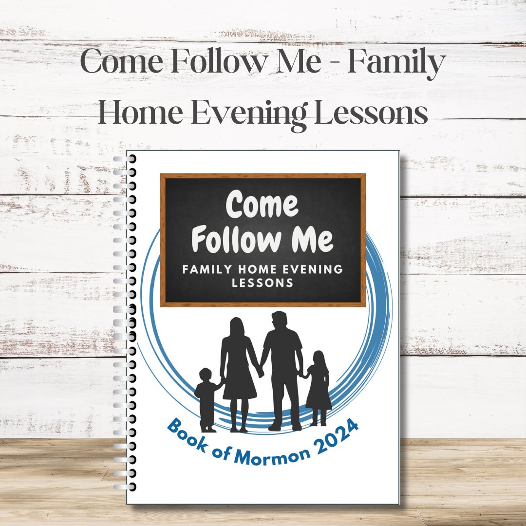 2024 Come Follow Me: Family Home Evening Lessons Packet DIGITAL ...