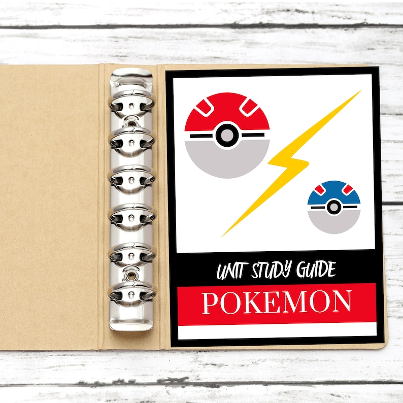 Pokemon Unit Study | Ages 7-10 | 1 Week - Etsy