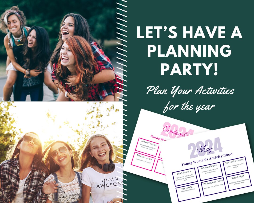 Young Women Activity Ideas for 2024: Exciting Ideas for Girls to Stay ...