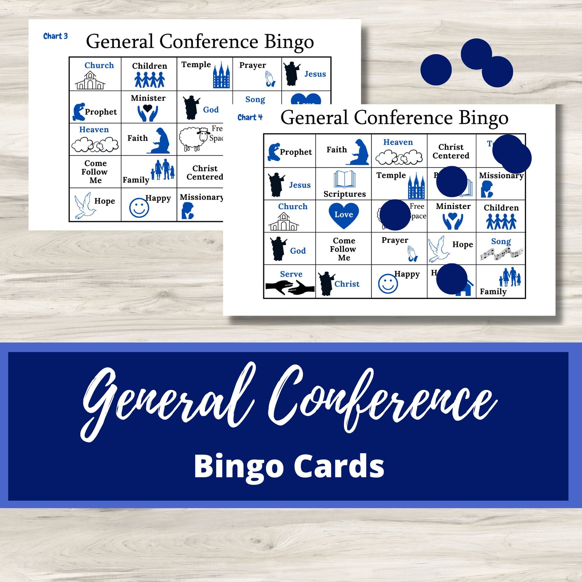 2024 General Conference Bingo Game Fun and Engaging Activity for All ...